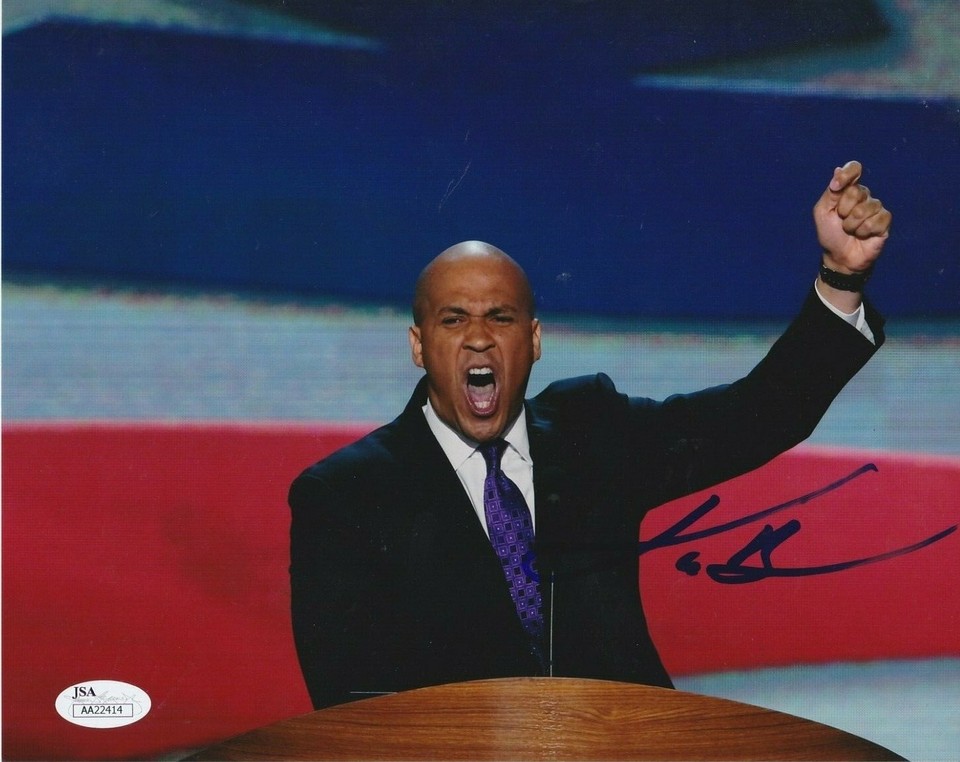 Cory Booker Signed 8x10 Photo w/ JSA COA #AA22414 New Jersey Senator | eBay