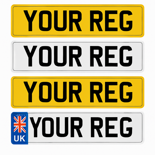 Number Plates 2D Premium – 100% Road & MOT Legal | Custom UK Car ...