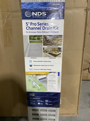 NDS 5" PRO SERIES CHANNEL DRAIN KIT 864G/ 864GMTL MADE IN USA | eBay