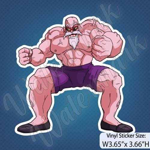 Dragon_Ball_V42_Master_Roshi_Decal_Stickers | eBay