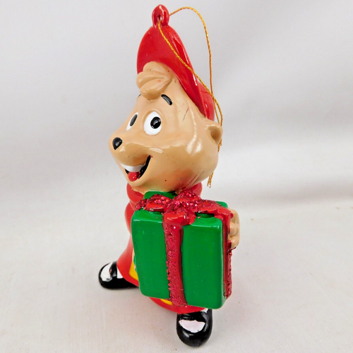 Alvin The Chipmunk Vtg Christmas Ornament Kurt Adler With Package 3-3/4 ...