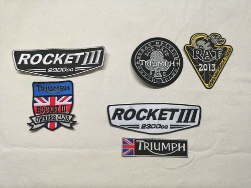 ecusson patch TRIUMPH ROCKET III 3 ACE CAFE | eBay