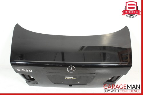 96-01 Mercedes W210 E320 E430 E55 AMG Trunk Lid Shell Panel Black OEM ...