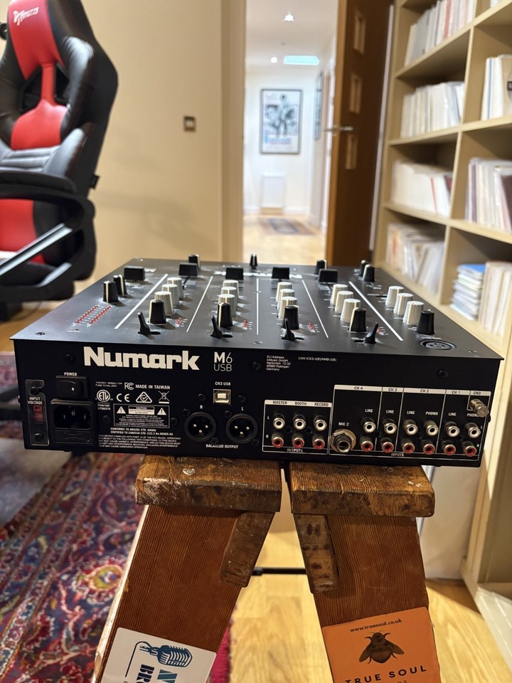 Numark M6 USB 4 Channel DJ Mixer with USB Connectivity | eBay UK