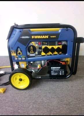 Firman T07571 9400W Peak 7500W Running Tri Fuel (GAS, LPG, NG Portable ...