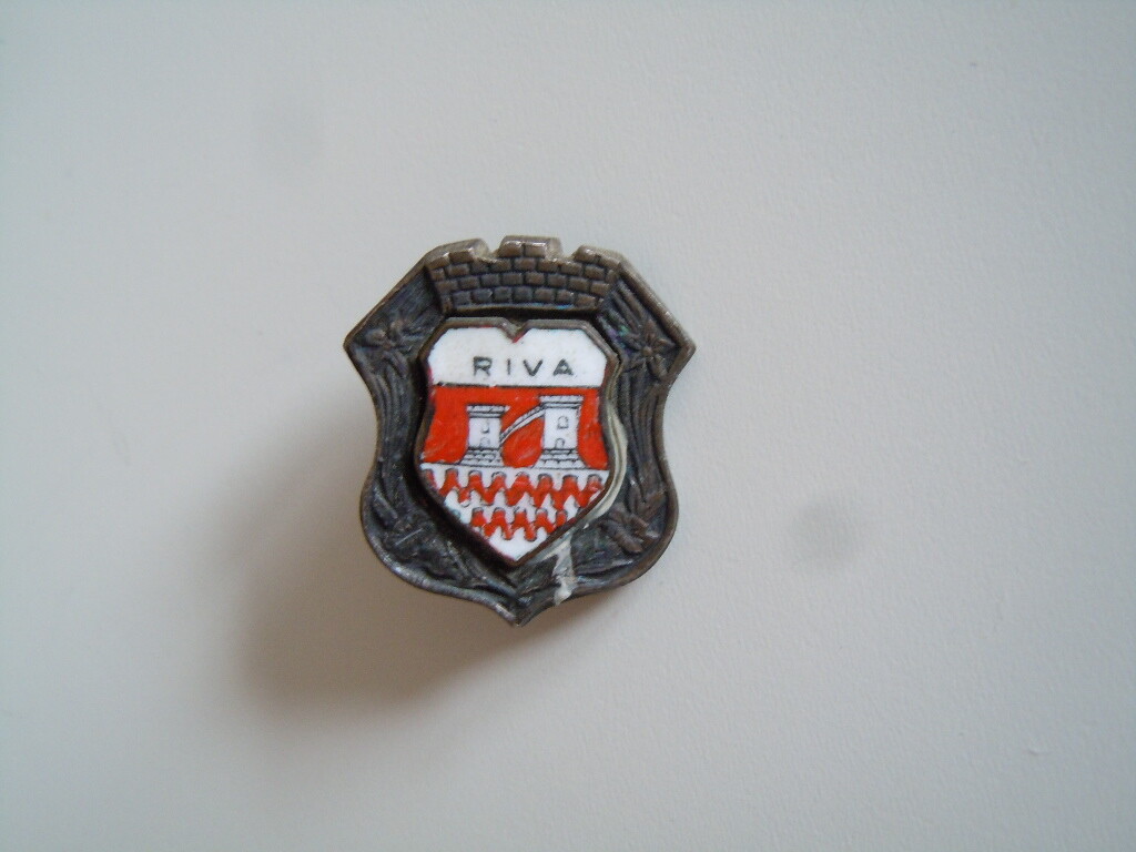 Badge Pin Emblem Coat of Arms Enamel Riva 5.5 g/2.3 x 2.0 cm | eBay