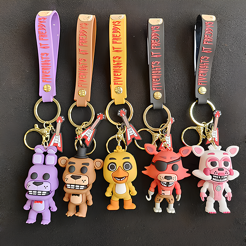 FNAF 3D SPRINGTRAP Five Nights At Freddy's Key Ring Keychain Funko FREE ...
