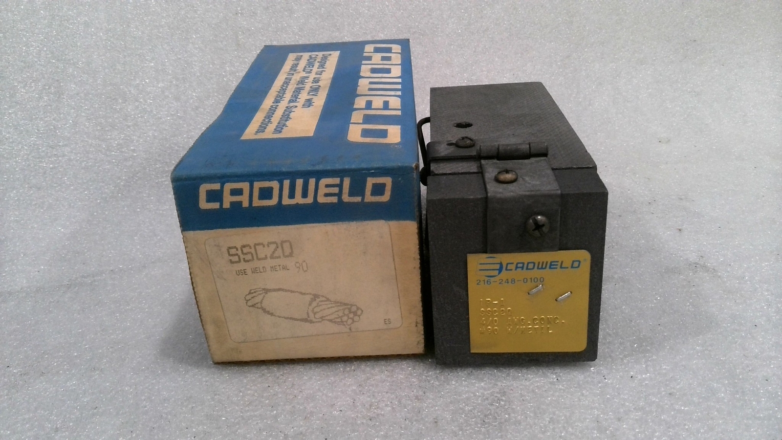 ERICO Cadweld Hor Splice Cable Mold SSC2Q for sale online | eBay