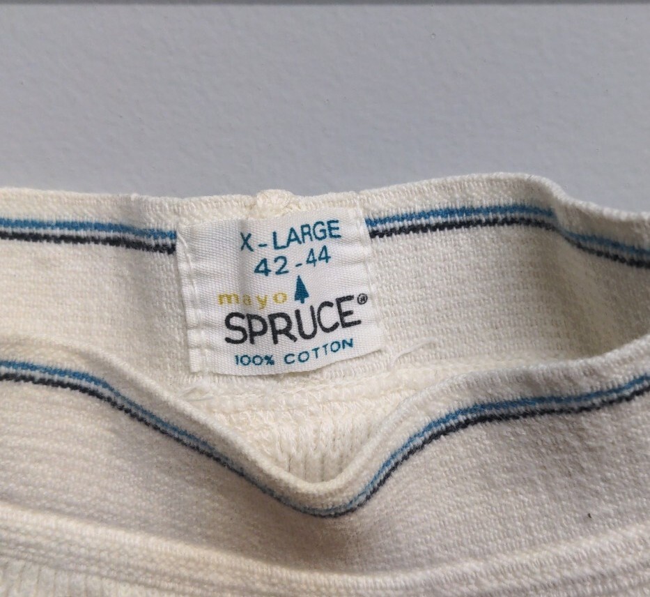 VINTAGE SPRUCE LONG JOHNS UNDERWEAR CIRCA 1960-1970S | eBay