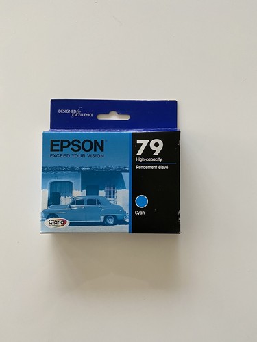 Epson Claria 79 High Capacity Ink Cartridge Cyan T079220 10343862128| eBay