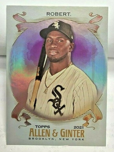 Luis Robert 2021 Topps Allen & Ginter Chaud Boite Argenté Holo-Foil ...