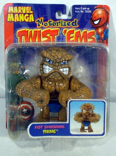 Fantastic Four Fist Smashing Thing Marvel Motorized Twist 'Ems ToyBiz ...
