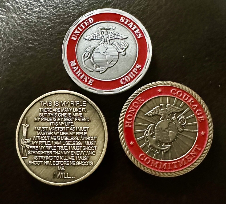 United States 🇺🇸 Marine Corps Coin Set USMC MARINES DOGS OF WAR ...