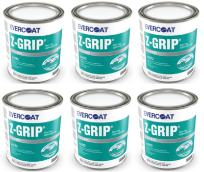 EVERCOAT Z-GRIP Non-Clog FILLER 3 Liter/.08 Gallon FIB 282 (6 Pack) | eBay