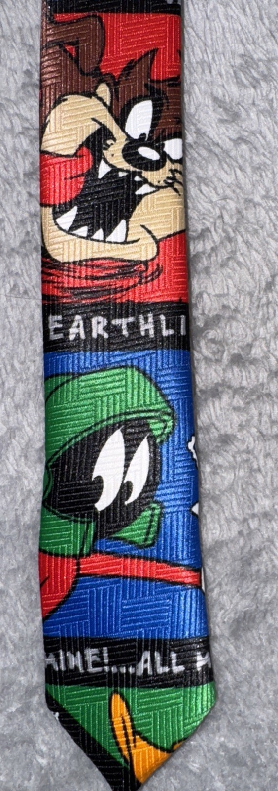 Looney Tunes Neck tie 1997 Stamp Collection 56 inches NWT Made in U.S.A ...