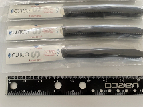 CUTCO 1759 Serrated Table Straight Edge Knife Brand New Choose Quantity ...