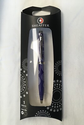 Sheaffer 100 Gloss Purple Pattern Ballpoint Pen | eBay