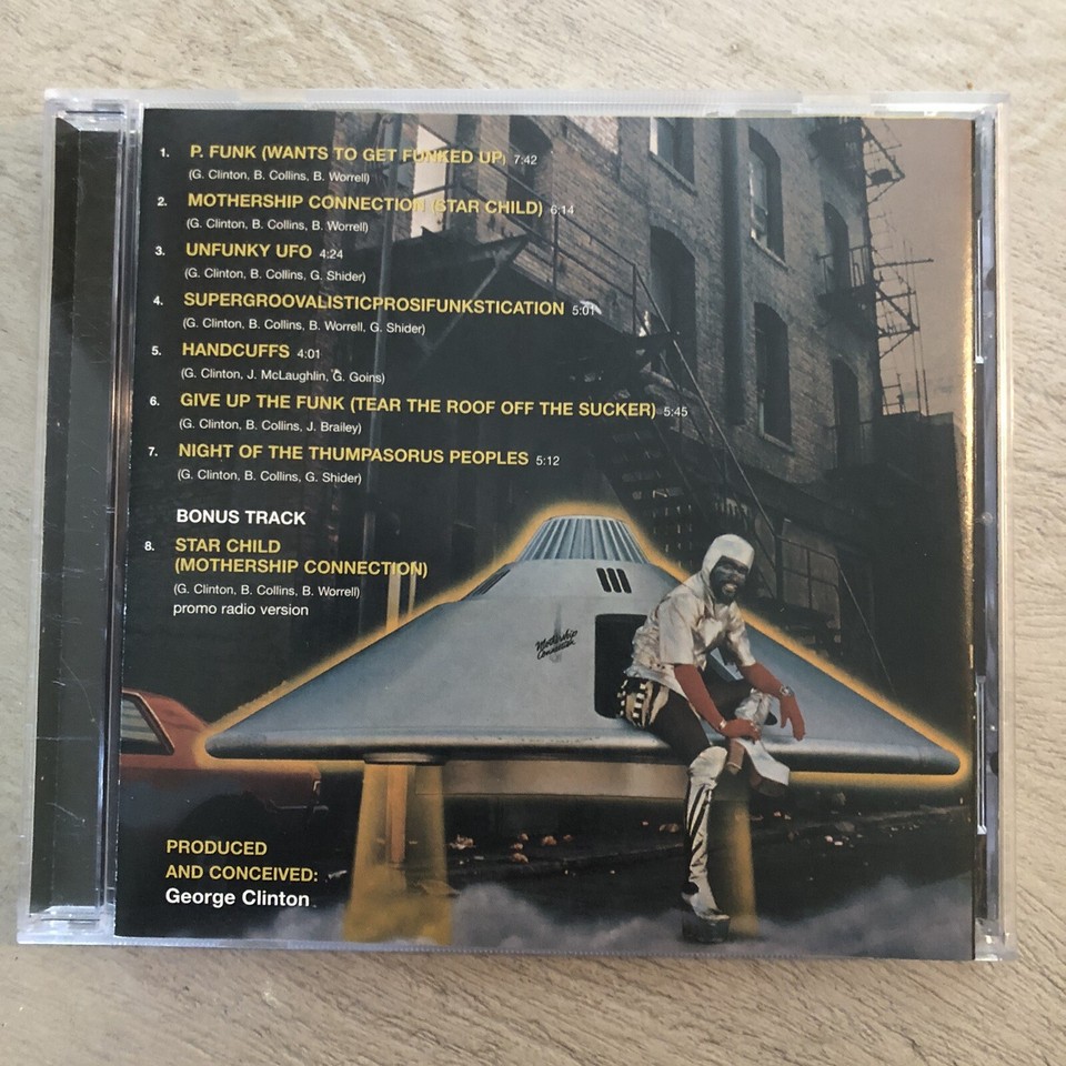 Parliament Mothership Connection CD 2003 Mercury Bonus Track George ...