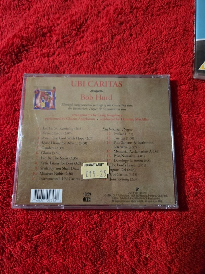 BOB HURD - Ubi Caritas - CD - **BRAND NEW/STILL SEALED** - RARE | eBay