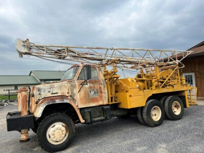 Failing Holemaster Table Drive Mud Pump Draw works Rotary Water Well ...