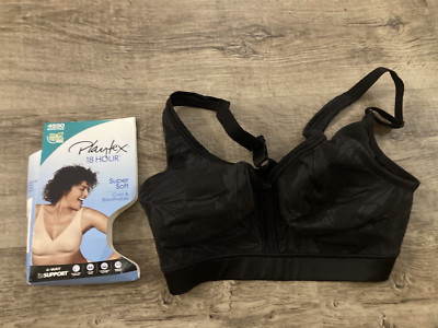 Playtex 18 Hour Super Soft Cool and Breathable Wirefree Bra 4690 Size ...