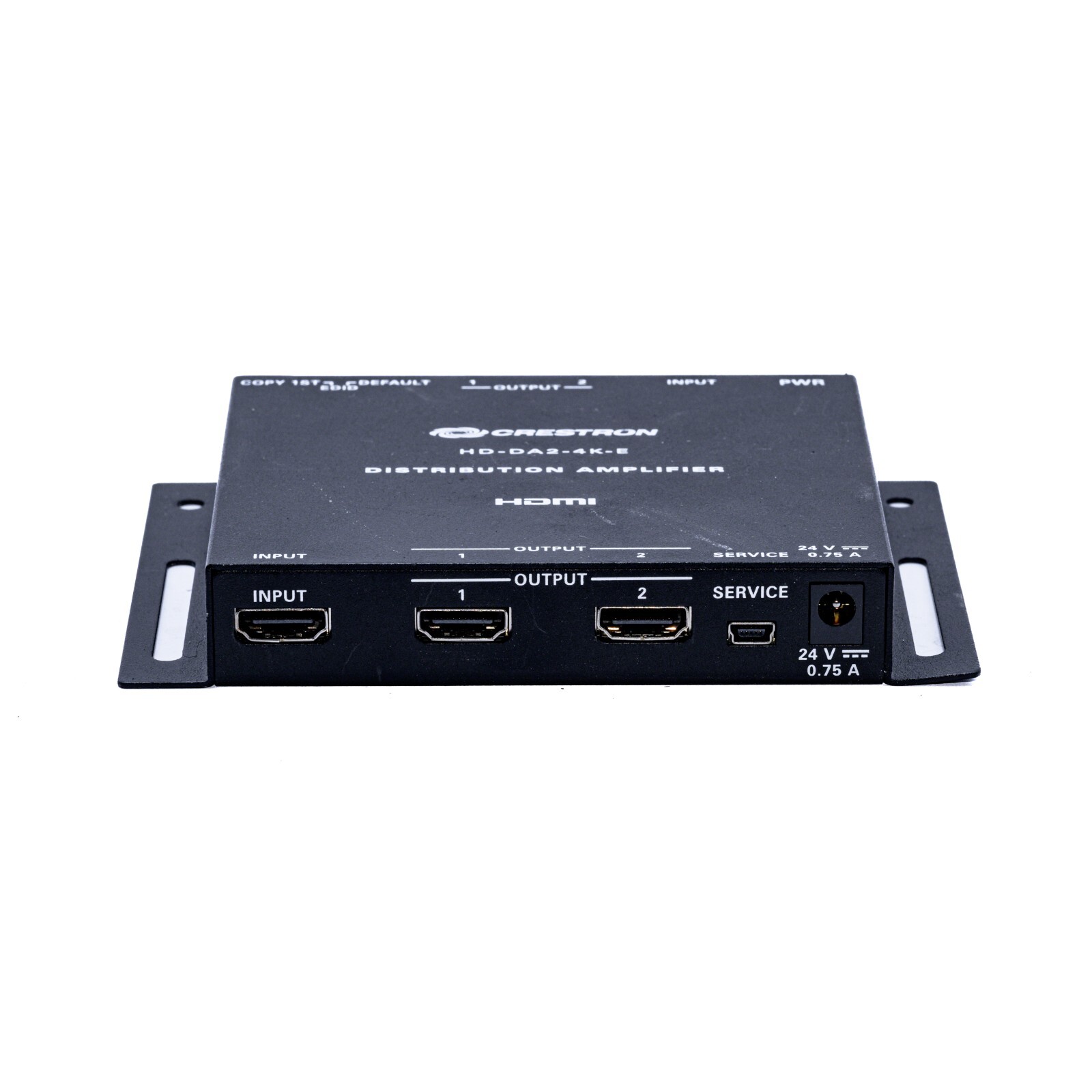 Crestron HD-DA2-4K-E 1:2 4K HDMI Video Distribution Amplifier DA + PSU ...