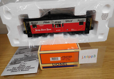 LIONEL 6-17643 NICKEL PLATE ROAD NPR BAY WINDOW CABOOSE TRAIN O SCALE ...