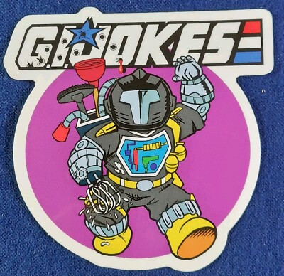 GI Joe B.A.A.T. (Battle Armored Android Trooper) 3.5" Vinyl Sticker | eBay