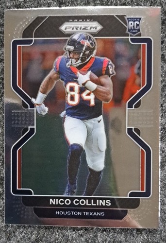 Nico Collins #360 RC 2021 Panini Prizm Rookie Card Houston Texans | eBay
