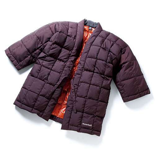 Mont-bell Down Jacket Traditional Japanese Hanten Size L Maroon Light ...