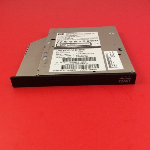 Lecteur de disque optique HP Compaq NC6120 CD-ROM DVD-ROM DV-28E 386841 ...