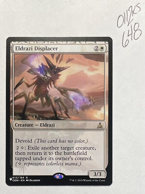 MTG Eldrazi Displacer PLIST OGW 13 The List Rare LP | eBay
