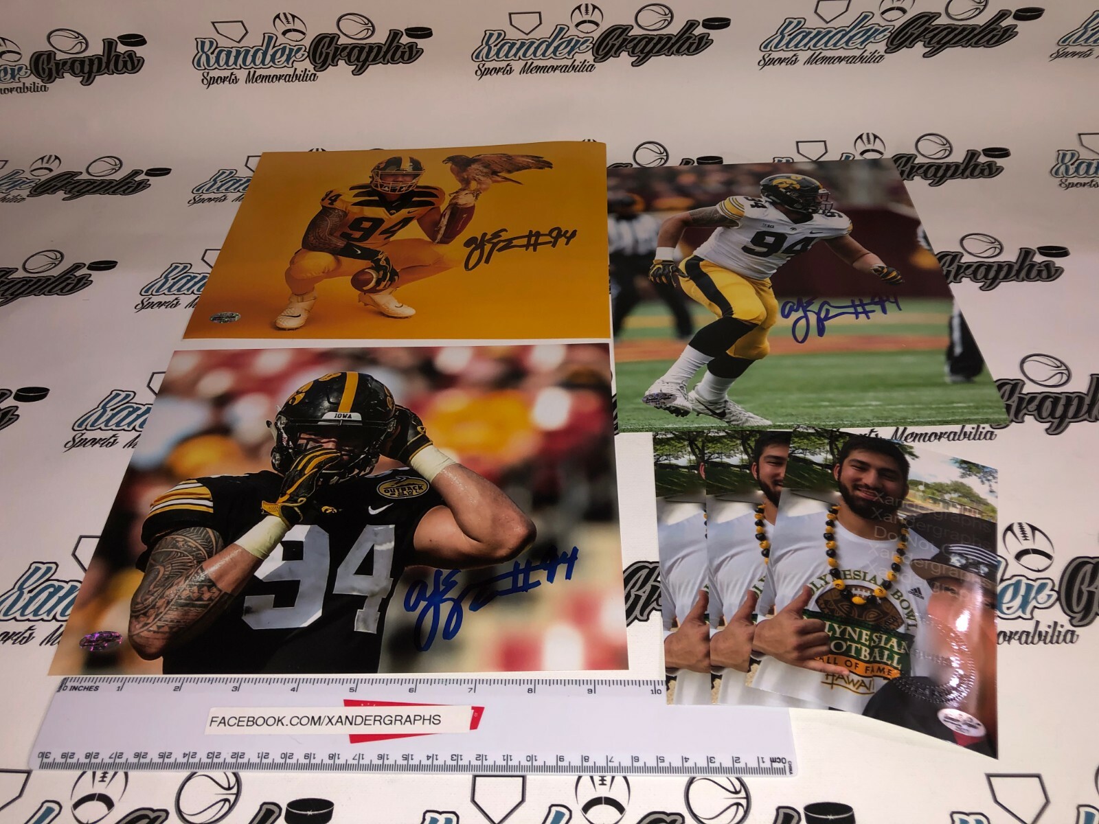 Pick (1): AJ EPENESA IOWA HAWKEYES SIGNED AUTOGRAPHED 8X10 PHOTOGRAPH ...