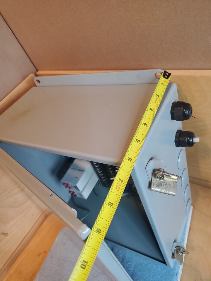 HOFFMAN A1212CH INDUSTRIAL CONTROL PANNEL ENCLOSURE 12X12X6 with ...