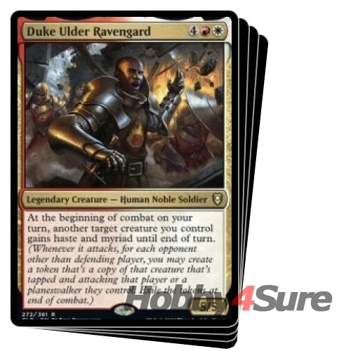 Duke Ulder Ravengard X4 M/NM MTG Commander Legends: Battle For Baldur's ...