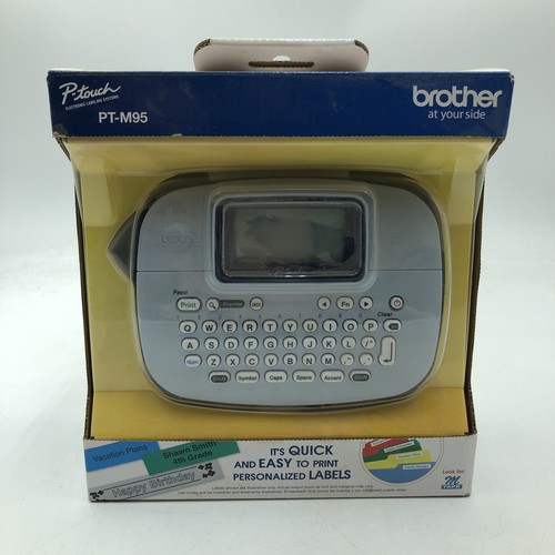 GENUINE BROTHER PT-M95 P-TOUCH HANDY LABEL MAKER | eBay