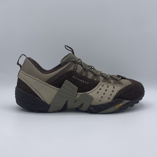 Merrell Mens Intercept Non Waterproof Walking Hiking Shoes | UK 8 EU 42 ...