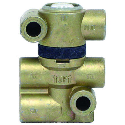 Tectran 91-8318 Air Brake Dump Valve 3 Way Pilot Operated (4) 1/8 In ...