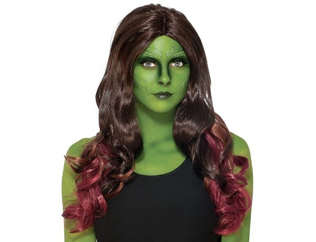 Guardians of The Galaxy Vol 2 Gamora Adult Costume Wig for sale online ...