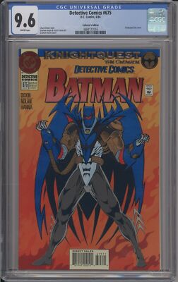 DETECTIVE COMICS #675 - CGC 9.6 - COLLECTORS EDITION VARIANT | eBay