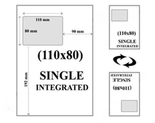5000 x A4 INTEGRATED invoice LABELS - eBay Amazon Invoice paper | eBay UK