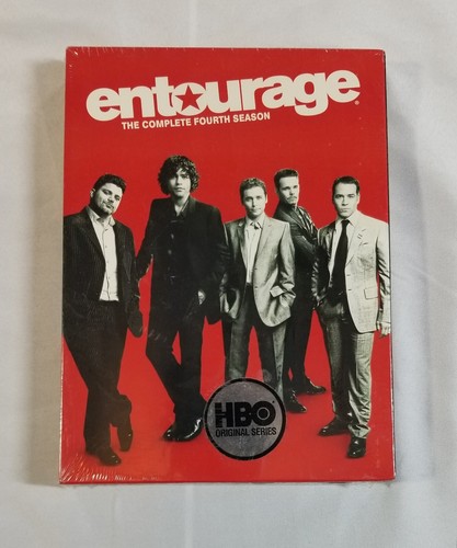 Entourage - The Complete Fourth Season (DVD, 2015, 3-Disc Set) Sealed ...