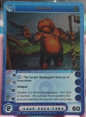 Chaotic Garv 2/100 ZOTH 1st Edition Random Stats | eBay