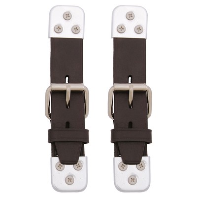 Black Bonnet straps Classic race & Rally look High quality leather S ...