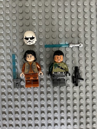 LEGO Star Wars Minifigures: Kanan Jarrus + Ezra Bridger (Sets: 75053 ...