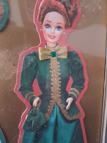 NEW Vtg Barbie Hallmark Embossed Cards 1994-1996 Exclusive Victorian ...