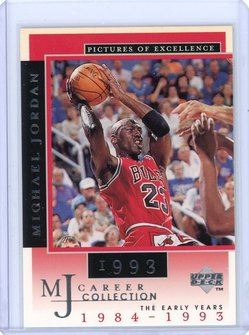 1998 UPPER DECK MICHAEL JORDAN MJ CAREER COLLECTION # 16 | eBay