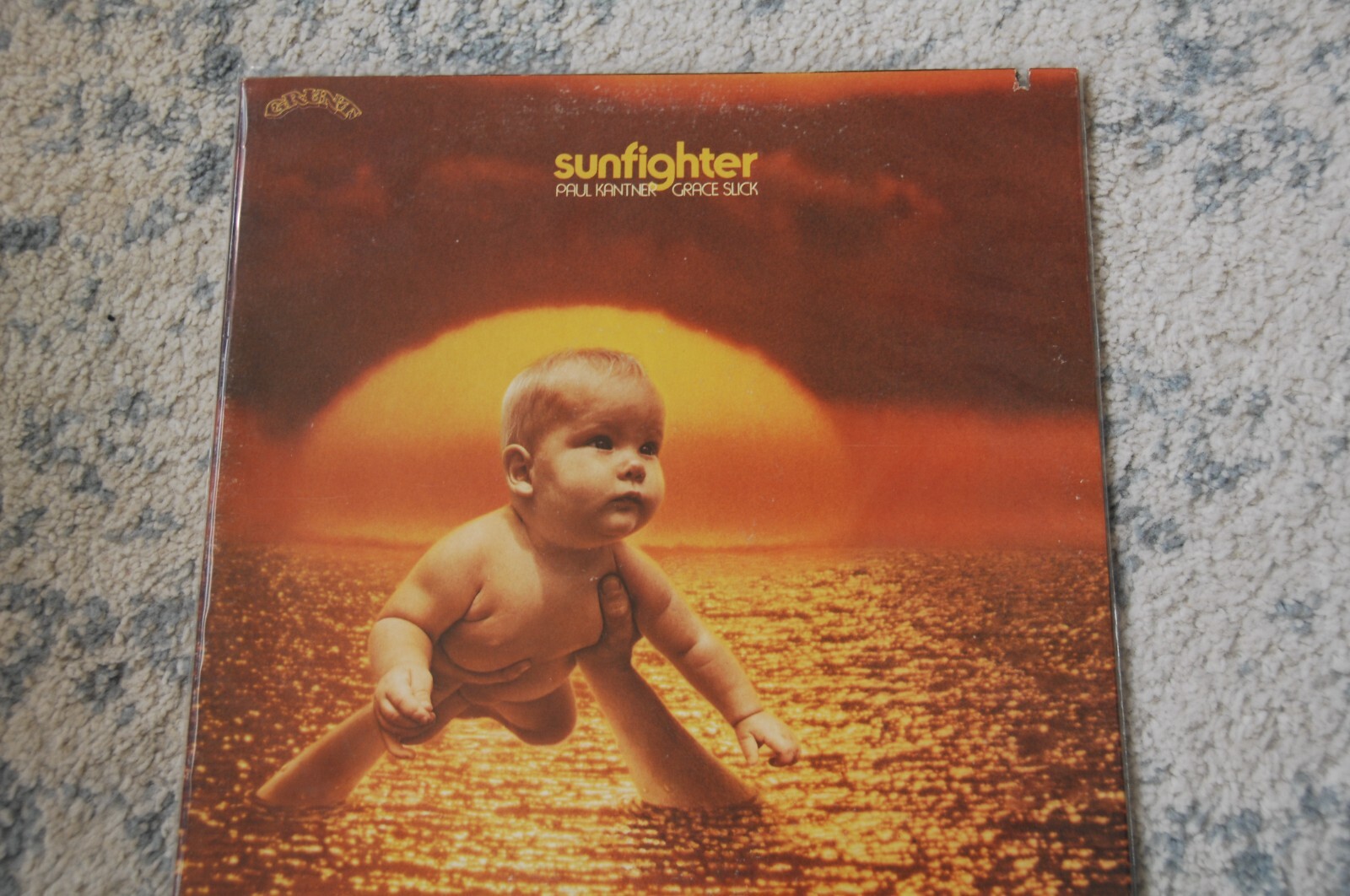 Paul Kanter, Grace Slick, Sunfighter Grunt FTR-1002, VG cover, play ...