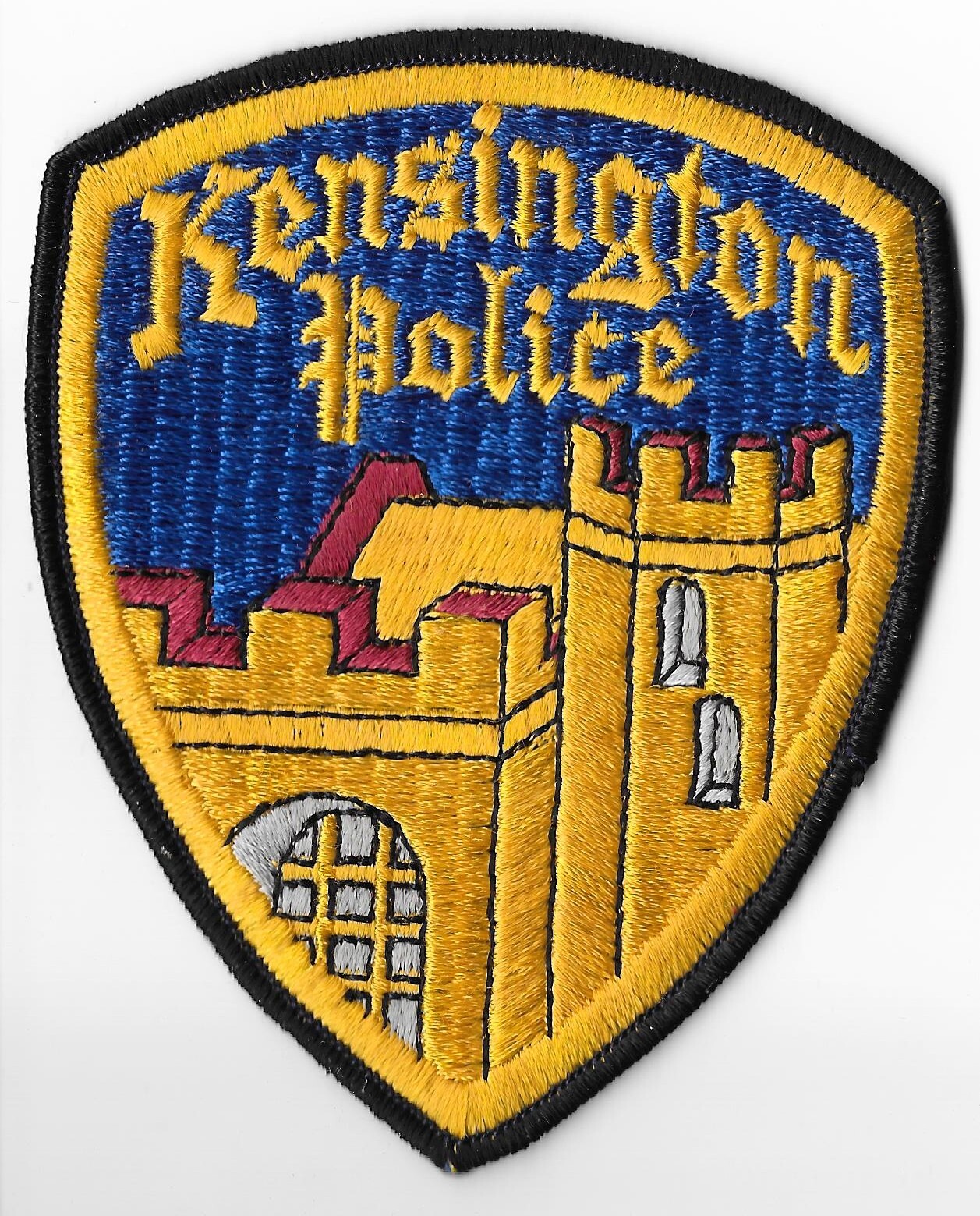 Kensington Police Department, California Shoulder Patch V1 | eBay