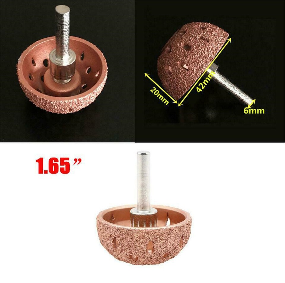 Tire Buffing Head Rasp Buffer Grinding Wheel Kit Tyre Repair Tool 42mm ...